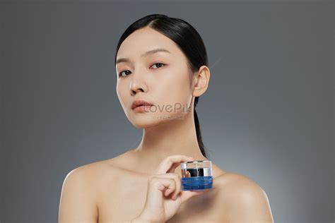 스킨 케어 여성 지주 얼굴 크림 사진 무료 다운로드 Lovepik