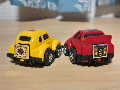 Transformers Missing Link C 03 Bumblebee And C 04 Cliffjumper In Hand Images Transformers News