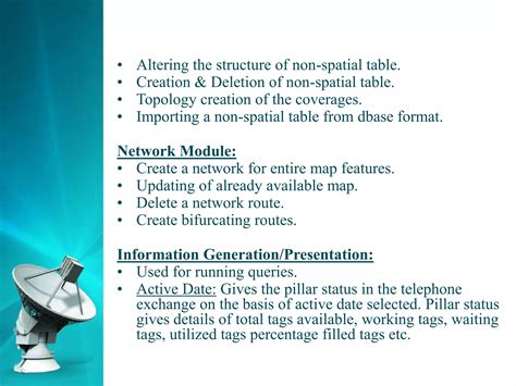 Role Of Gis In Telecommunications Pptx Computer Networking Computing