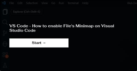 Vs Code How To Enable Files Minimap On Visual Studio Code