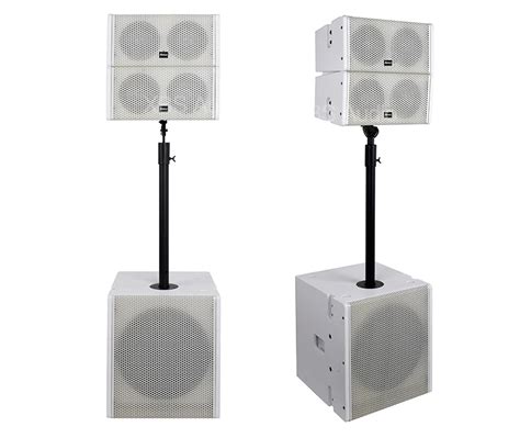 Mini Dual Inch Line Array Sound System Coaxial Speaker Buy Pro