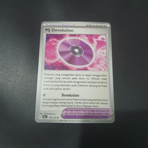 Jual Mj Devolution Sv4s Pokemon Tcg Indonesia Jakarta Utara