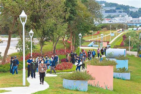 五股垃圾山變綠地 融合地景再成打卡點 蕃新聞