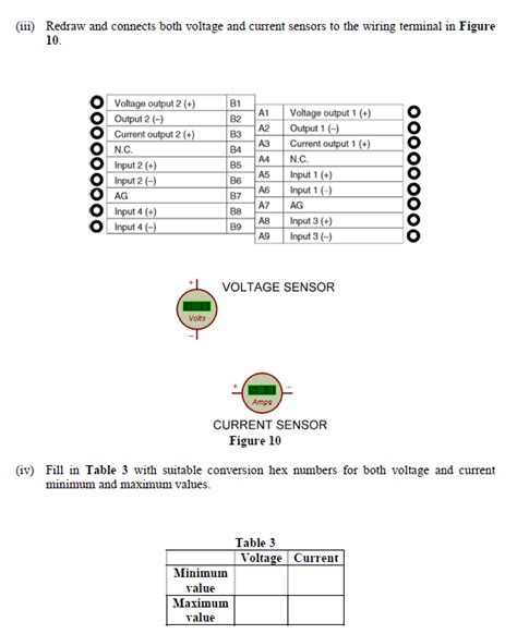 Two Analog Input Signals Needs To Be Set Up In Order Chegg Com