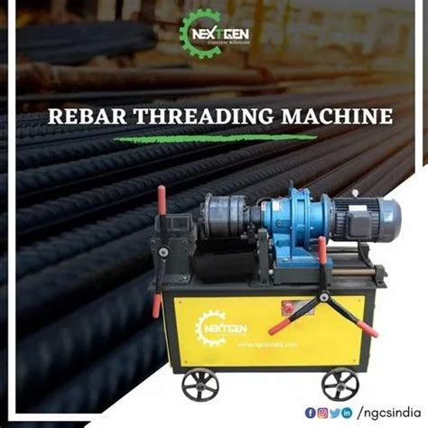 Rebar Threading Machine Parallel Threading Rolling Machine Manufacturer From Ghaziabad