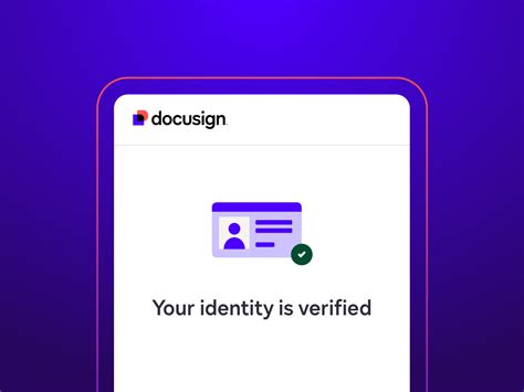 Id Verification Docusign