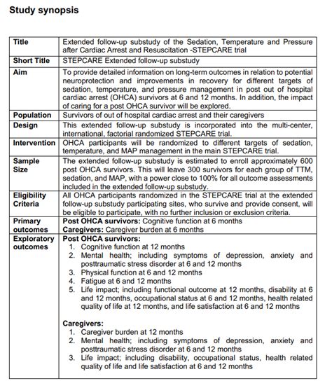 Extended Follow Up Stepcare