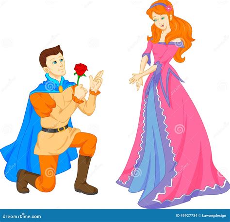 Charming Prince Cartoon Vector Illustration Cartoondealer Com