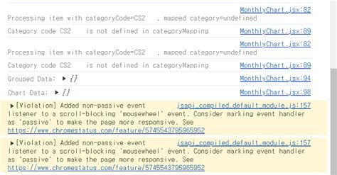 Spring Bootreact 소비 패턴 그래프 생성 시 백과 연동 문제 해결 개발 기록