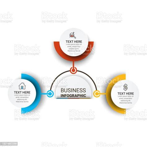 프레젠테이션을 위한 벡터 비즈니스 템플릿입니다 인포그래픽을 위한 크리에이티브 컨셉입니다 숫자 옵션 단계 또는 프로세스가 있는