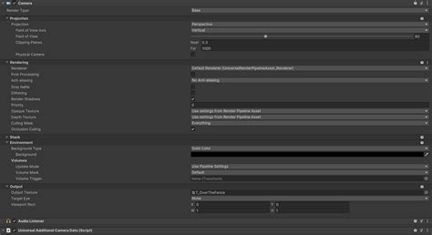 Render A Second Camera To A Render Texture In Unbounded Volume Unity Engine Unity Discussions