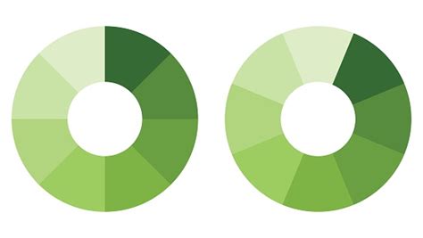 파이 차트 그라데이션 색상 인포 그래픽 템플릿 그래픽 원은 8개의 세그먼트로 나뉩니다 벡터 일러스트 레이 션입니다 0명에 대한 스톡 벡터 아트 및 기타 이미지 Istock