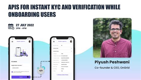 Ongrid On Linkedin Api Kyc Instantapi Webinar Apis Kyc Productdevelopment Product