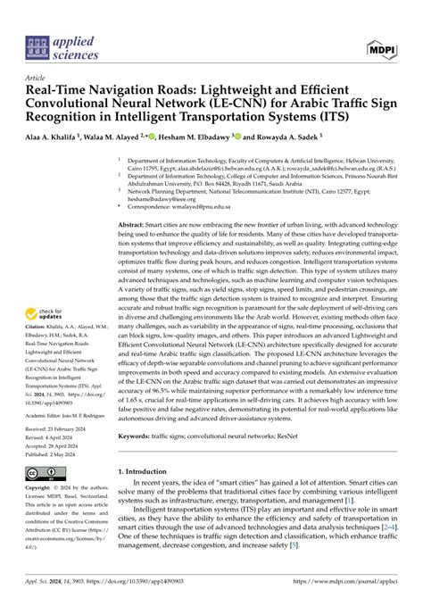 Pdf Real Time Navigation Roads Lightweight And Efficient Convolutional Neural Network Le Cnn