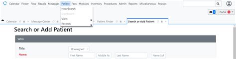 Navigation Issue Patient Button Not Working As Expected Issue 6317