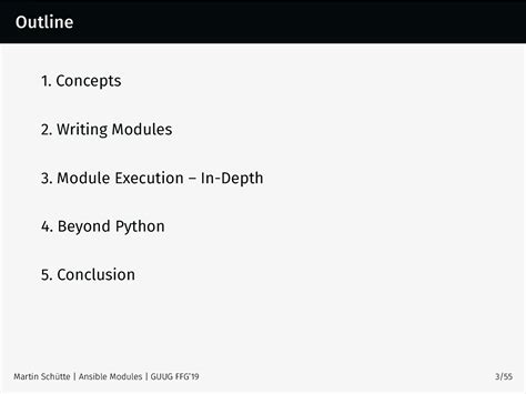 Writing Ansible Modules