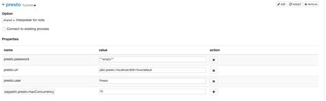 configuring a presto notebook — qubole data service documentation