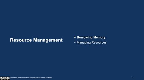 Colin Perkins Teaching 2022 2023 Advanced Systems Programming H M Lecture 5 Resource