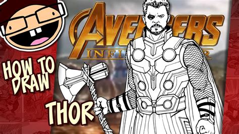 How To Draw Thor With His Stormbreaker How To Draw Thor With His Stormbreaker From The Avengers