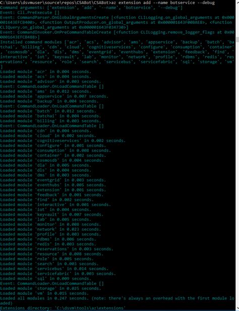 Cant Add Botservice · Issue 7637 · Azureazure Cli · Github