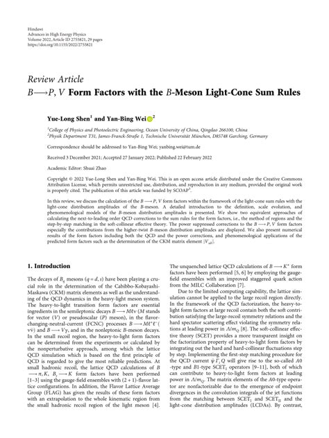 Pdf B P V Form Factors With The B Meson Light Cone Sum Rules