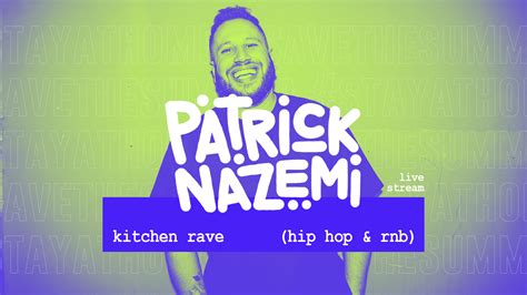 Patrick Nazemi Kitchen Rave — Shane Kavanagh