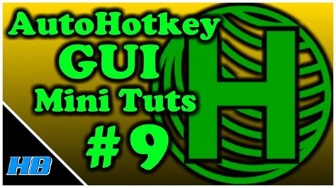 [ahk Gui] Autohotkey Gui Mini Tut 9 Submitting Values Update Variables Youtube
