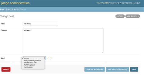 python automatically attaching the logged in user to a post he she