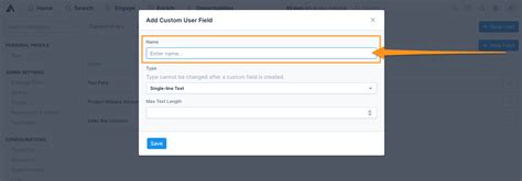 Create Custom User Fields