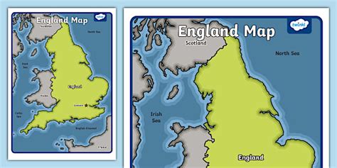 Ks1 England Resource Map Geography Twinkl Teacher Made