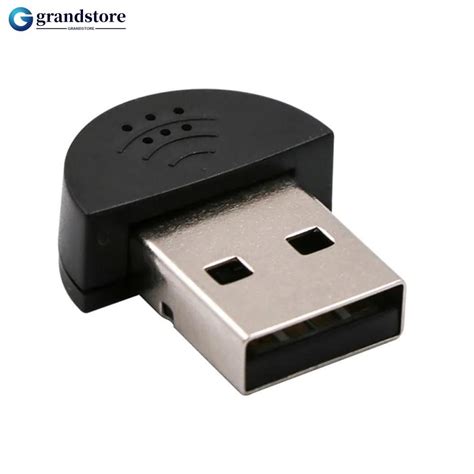Grandstore แบบพกพา Mini Usb 2 0 ไมโครโฟน Omni Directional สเตอริโอ Usb Mic สําหรับแล ็ ปท ็ อป