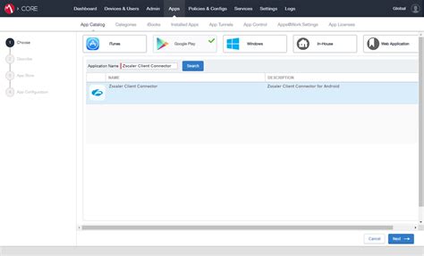 Zscaler Client Connector