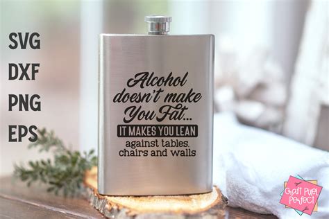 Flask Svg Whiskey Sayings Svg Drinking Graphic By Craft Pixel Perfect · Creative Fabrica
