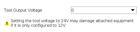 Should The Default Tool Voltage Be Zero · Issue 521 · Universalrobots Universal Robots Ros2