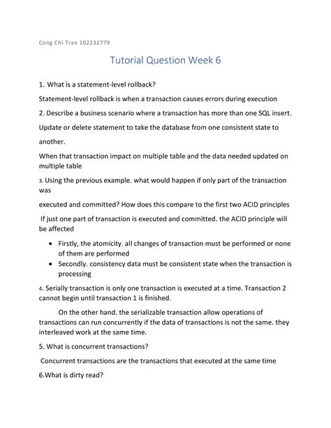 Week 6 Week 6 Tut Warning Tt Undefined Function 32 Co Ng Chi Tr