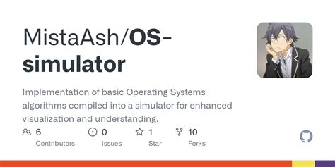 Github Mistaash Os Simulator Implementation Of Basic Operating Systems Algorithms Compiled