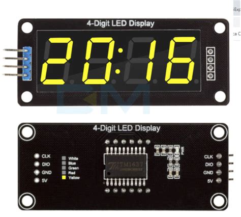 Display 4 Digitos 7 Segmentos Con Tm1637 Tienda Prometec