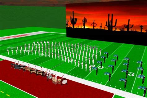 Marching Band Drill By Robert Strunks