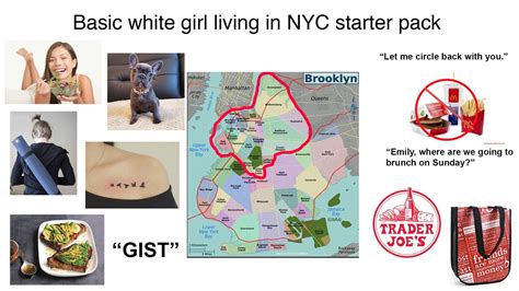 2017 Basic White Girl Things 16 Best White Girl Starter Pack Ideas