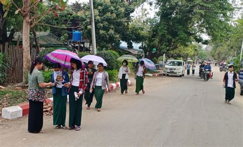 ကန့်ဘလူမြို့နယ်တွင် ၇၇ နှစ်မြောက် တပ်မတော်နေ့ အထိမ်းအမှတ် သတင်းစကား လက