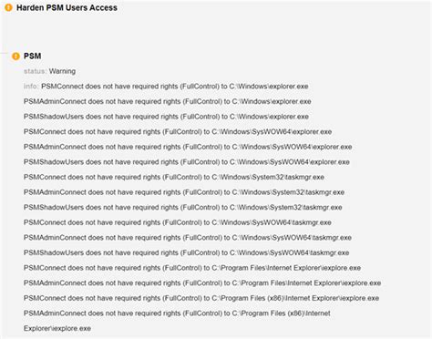 Hardening Check For Psm Error Messages · Issue 86 · Cyberark