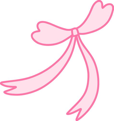 Cute Coquette Pink Bow 46301950 Png