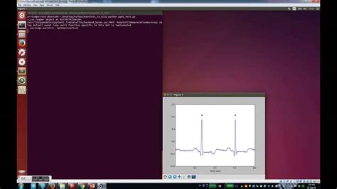 Python Continuous Wavelet Applied To Ecg Youtube