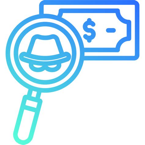 Fraud Detection Generic Gradient Outline Icon