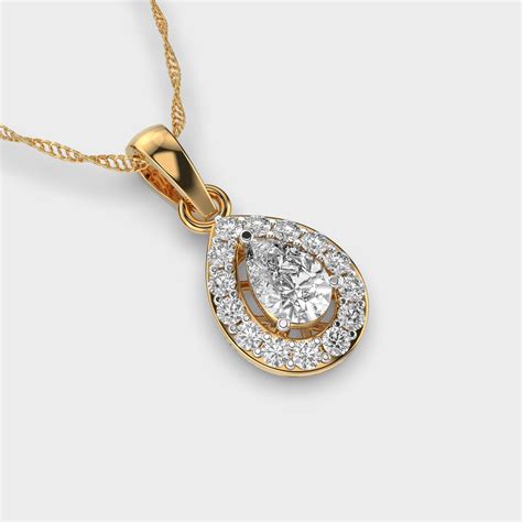 Buy Elixir Droplet Diamond Pendant Online Jewelbox