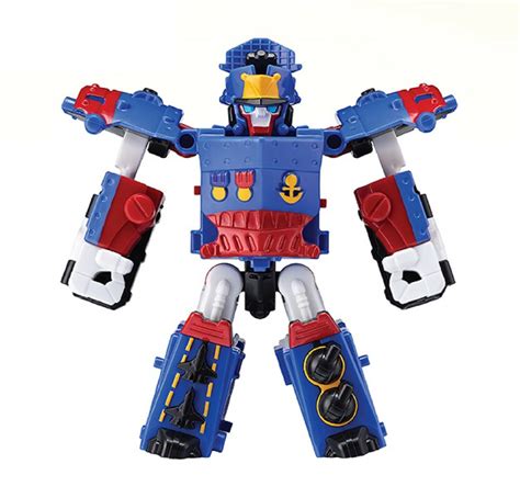 Tobot V Boatking Transformation Action Figure Robot Vehicle Boat Ranger