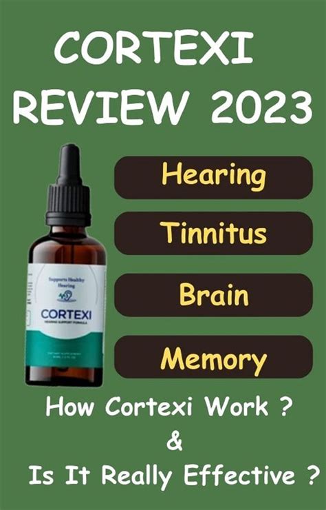 Cortexi Review 2023 Is Cortexi Drops Really Helpful In Tinnitus Or Hearing Problem Must Read