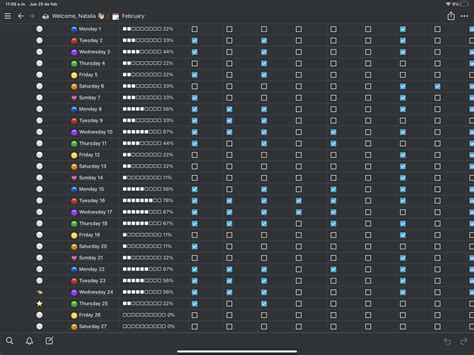 Habit Tracker Notion Rnotion
