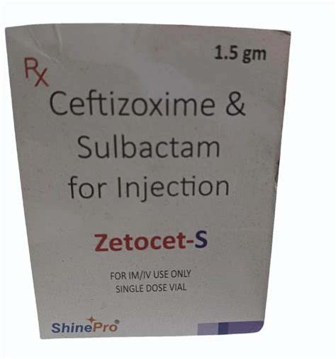 Ceftizoxime And Sulbactam Injection At Rs 349 Vial Ceftizoxime