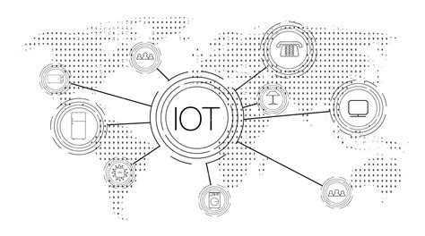 Premium Vector Internet Of Things Iot Devices And Connectivity Concepts On A Network Cloud At
